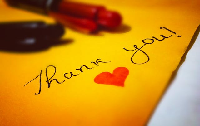 Beaux messages pour dire merci mon amour - Message d'amour